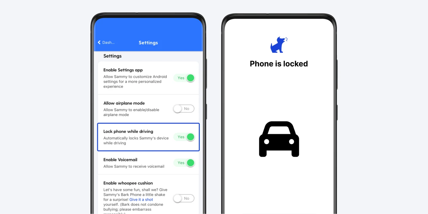Lock the Bark Phone While Driving | Bark